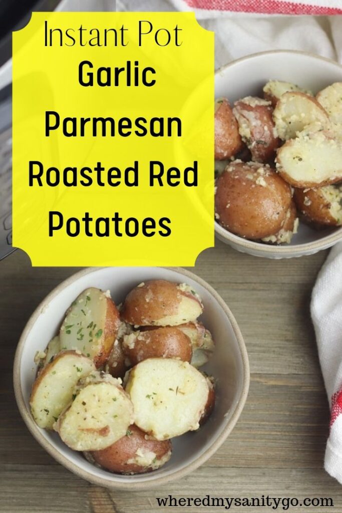Instant Pot Red Potatoes with Garlic and Parmesan Recipe