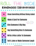 Kindness Activities For Kindergarten Free Printable Act of Kindness Game