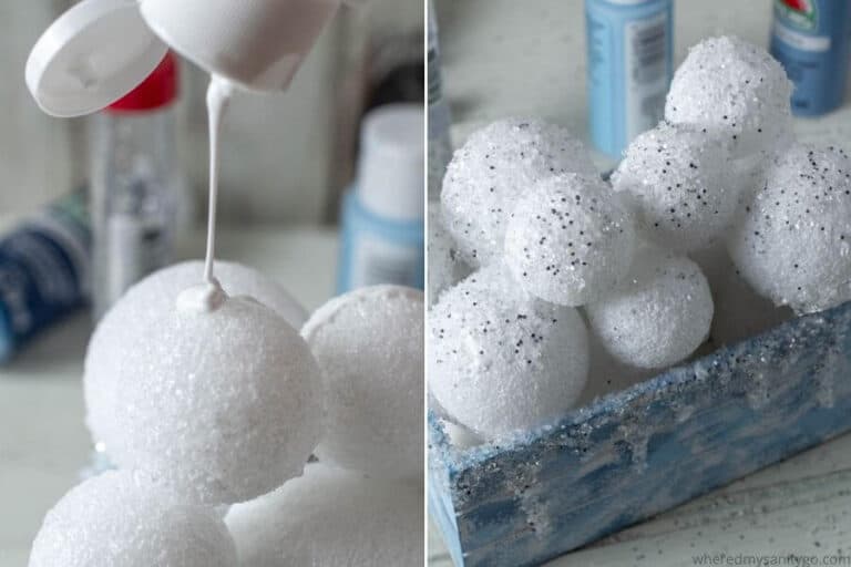 DIY Indoor Snowball Decoration for Your Winter Wonderland Decor