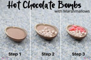 Hot Chocolate Bombs with Marshmallows Recipe