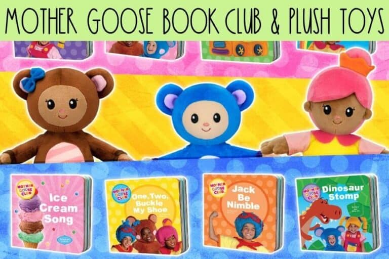 Mother Goose Book Club Educational Books and Plush Toys for Kids