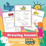 How to Draw Vehicles: 13 Step-By-Step Drawings for Kids & Adults